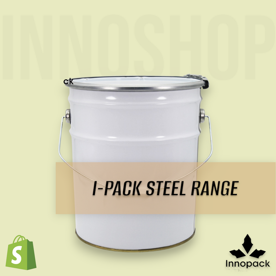 STEEL PAILS LIDS & RING CLAMPS – innopack.co.nz